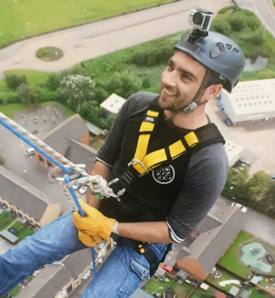 Keiren Martin abseiled the ArclorMittal Orbit for MLD Support ...